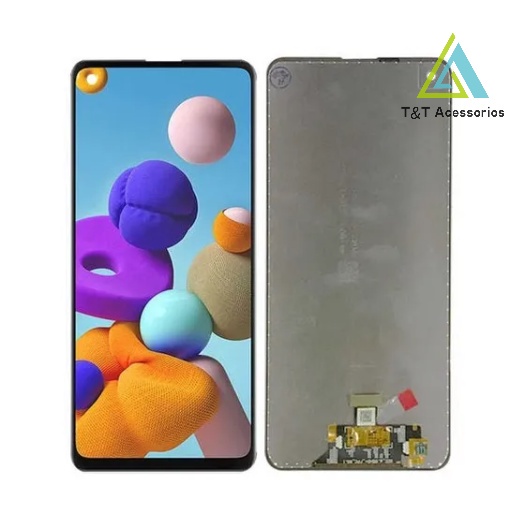 Tela Frontal Display Touch Compatível A21s A217f Sem Aro Com Aro | Shopee Brasil