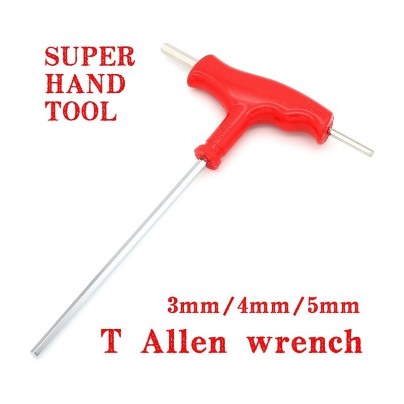 Chave T Allen 3mm-4mm-5mm Integrado Super Ferramenta Manual | Shopee Brasil