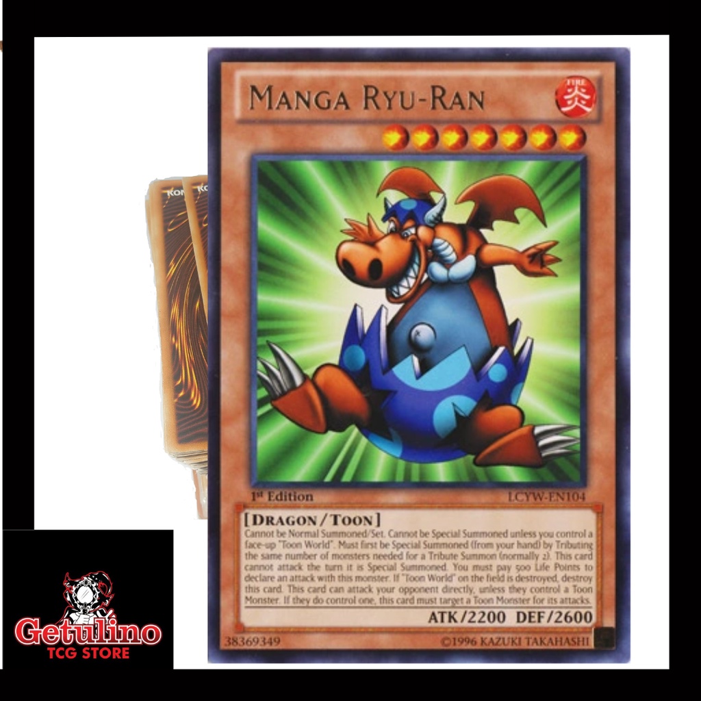 Yu-Gi-Oh Carta original Mangá Ryu-Ran | Shopee Brasil