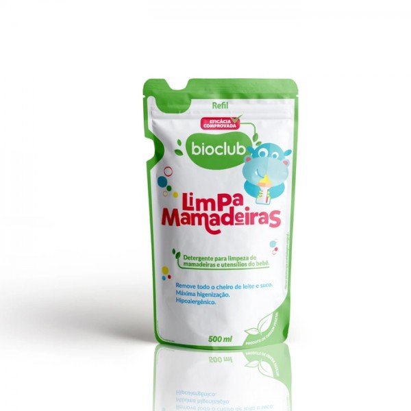 Refil Limpa Mamadeiras Bioclub Detergente Orgânico Desengordurante ...