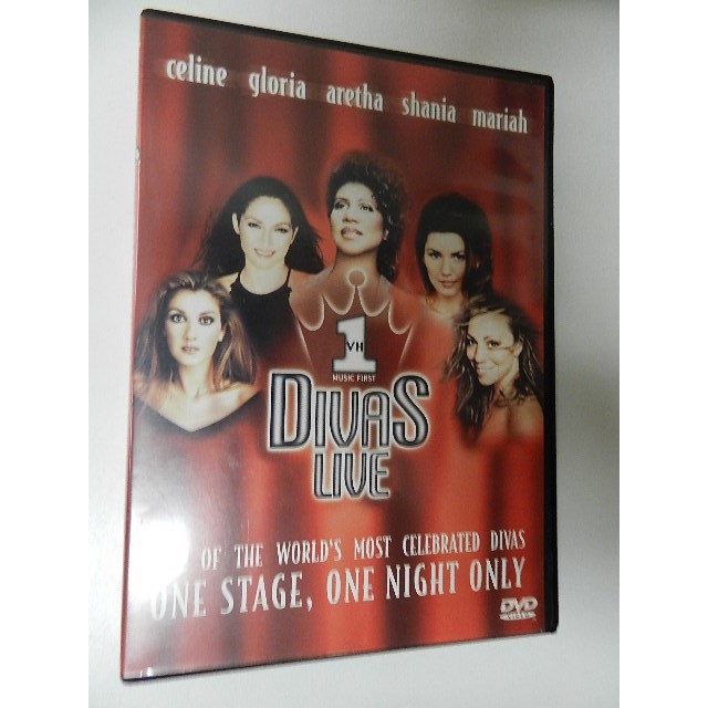 DVD Divas Live Celine Gloria Aretha Shania Mariah | Shopee Brasil