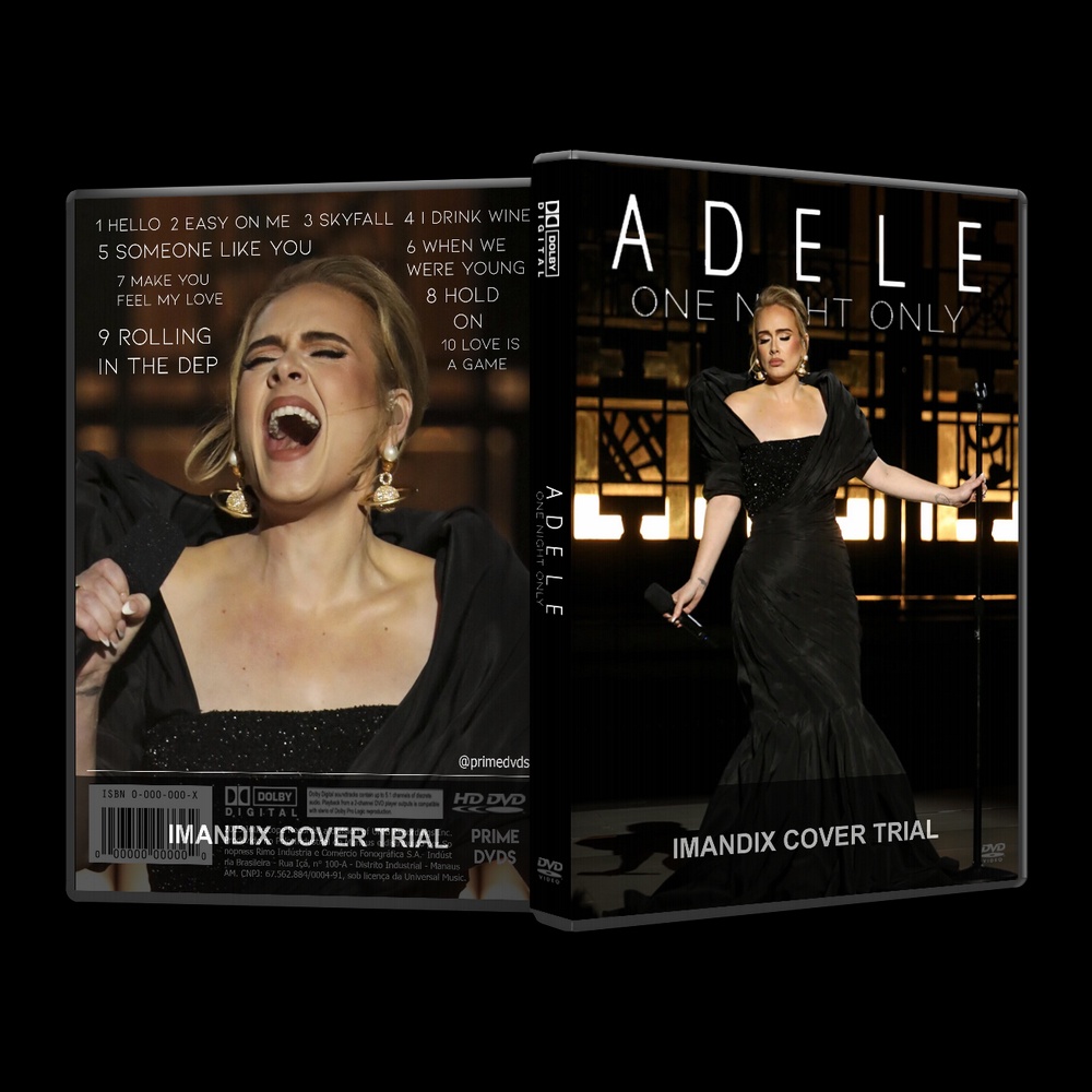 DVD ADELE ONE NIGHT ONLY | Shopee Brasil