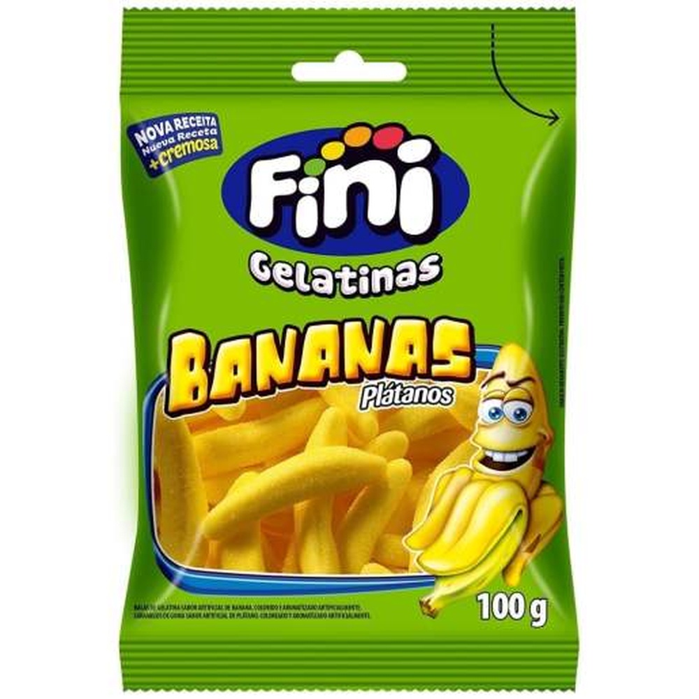 Balas Fini Bananas 100g - Fini | Shopee Brasil