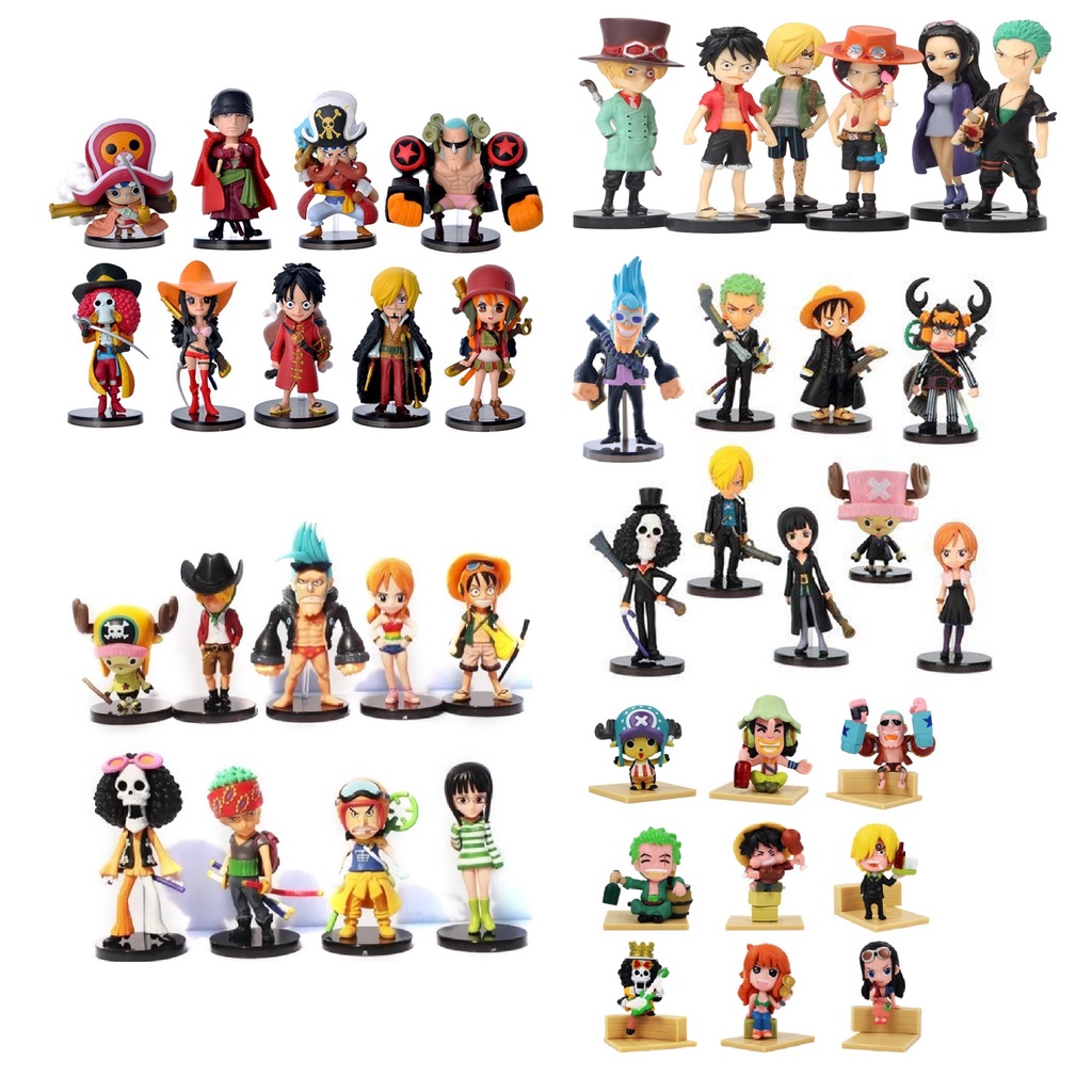 One Piece - Monkey - Action Figure - Figura de Ação - Bonecos | Shopee ...