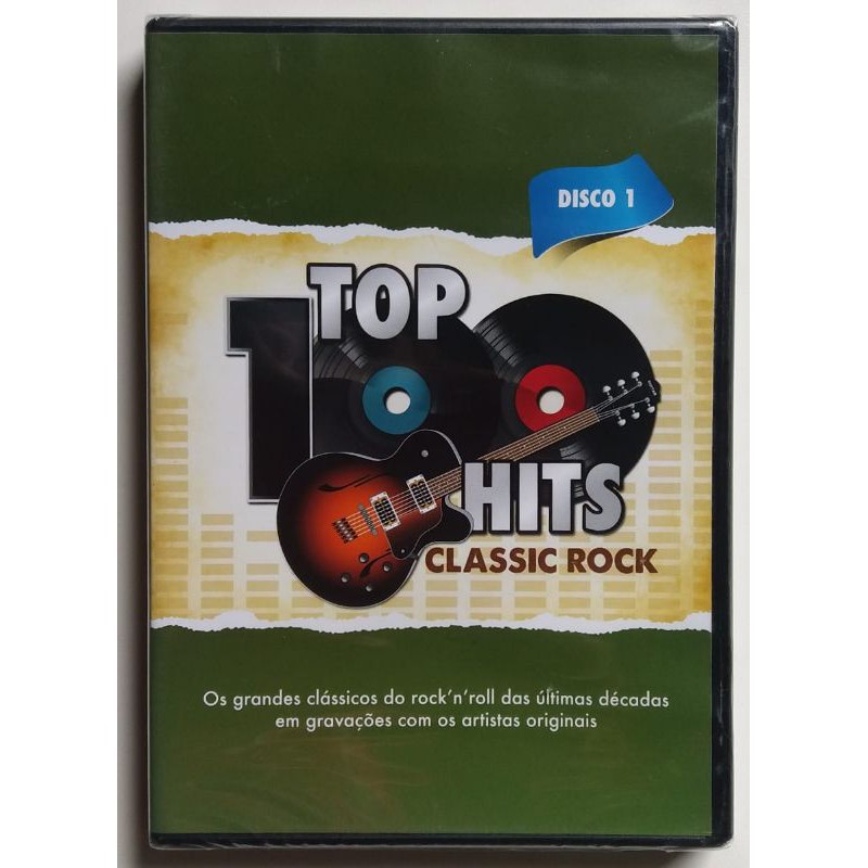 Dvd Top 100 Hits Classic Rock - Disco 1 - Original Lacrado | Shopee Brasil