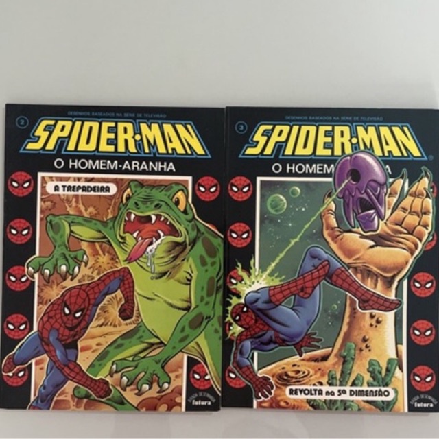 Kit Spider-man: O Homem Aranha 2 e 3 - Revolta Na 5ª Dimensão - 1982 ...