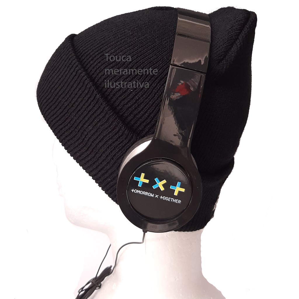 TXT - TOMORROW X TOGETHER HEADPHONE - PERSONALIZADO (com fio) | Shopee ...