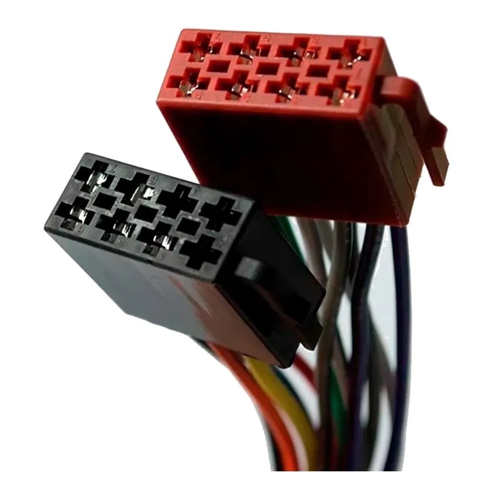 Plug Conector Multimidia Radio 16 Vias Femea Universal | Shopee Brasil