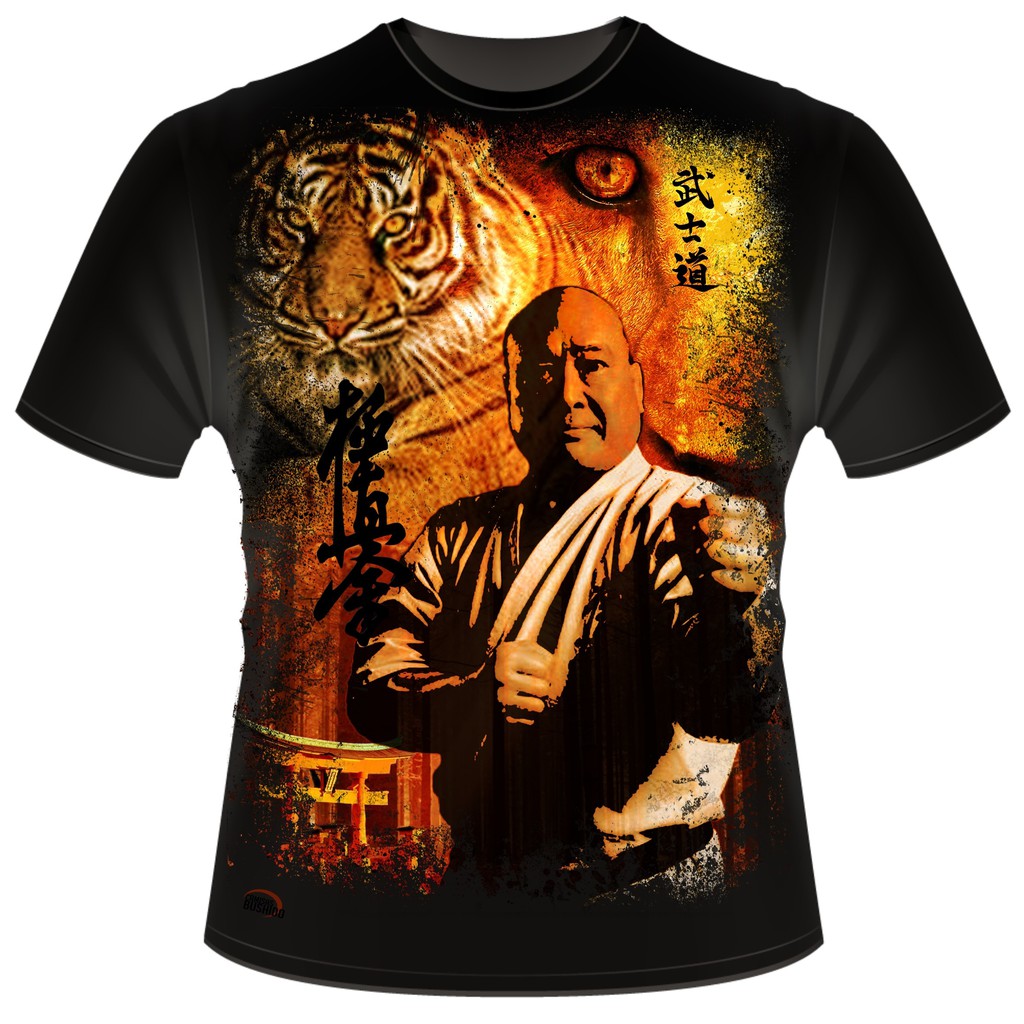Camisa Samurai Luta Karate Mma Arte Marcial Kyokushin 103-3 ...