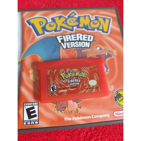Pokemon Fire Red Original Game Boy Advance | Shopee Brasil