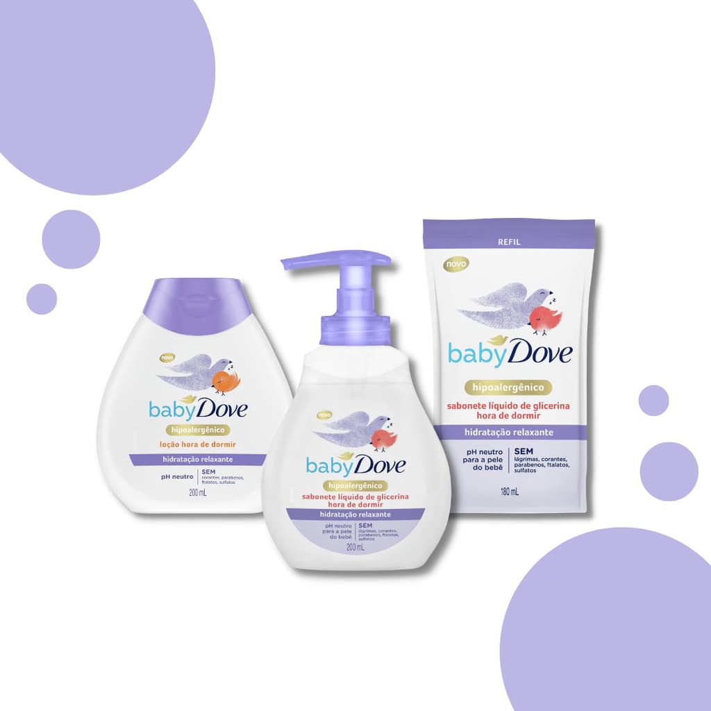 Kit Dove Baby Hora de Dormir | Shopee Brasil
