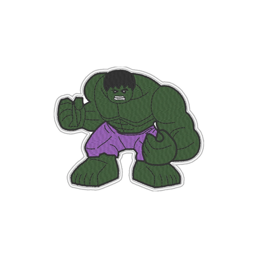 Patch Bordado Termocolante Lego Hulk | Shopee Brasil