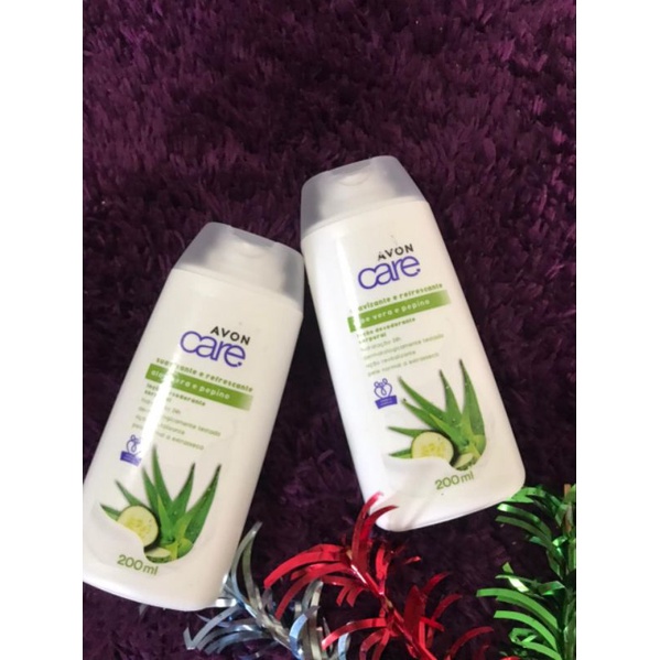 Avon Loção corporal aloe Vera e pepino 200 ml | Shopee Brasil