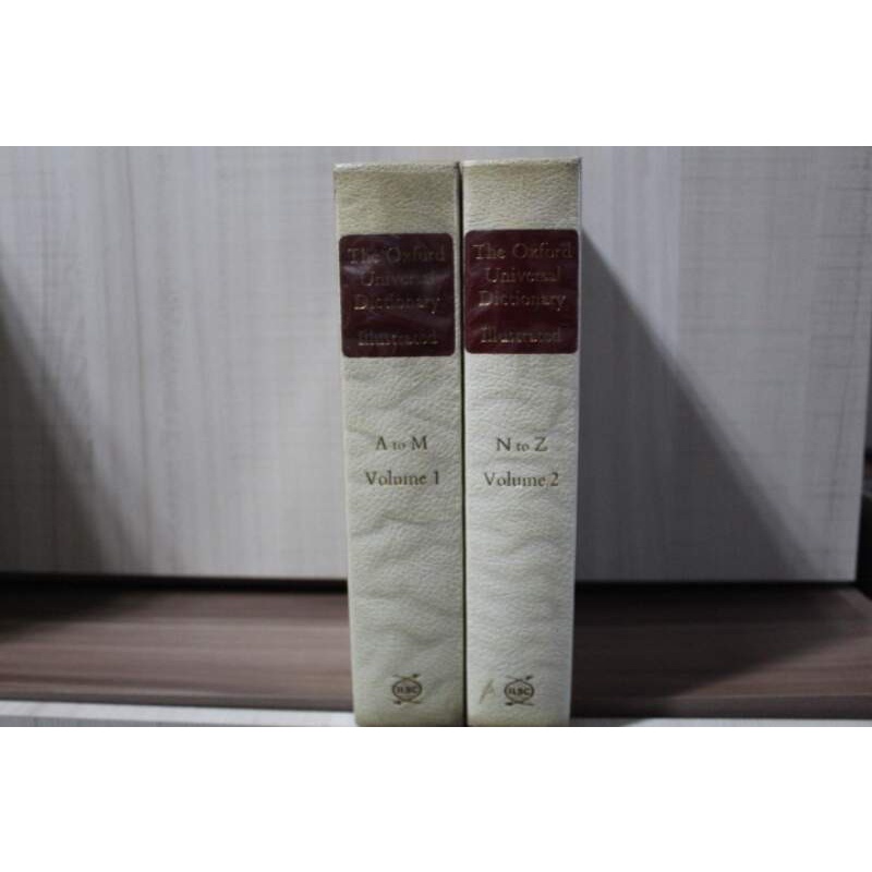 Livro The Oxford Universal Dictionary Illustrated | Shopee Brasil