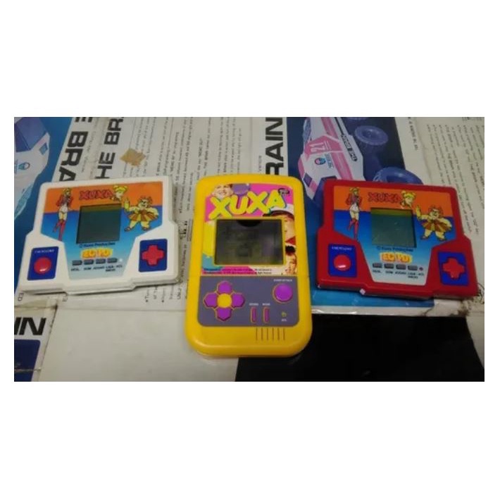 03 Mini Games Tec Toy Xuxa Raríssimos Fun/branco Único No Shopee ...