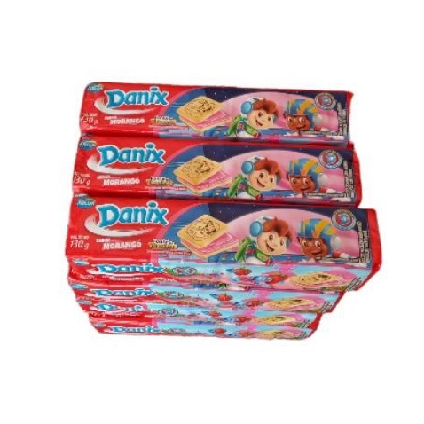 Bolacha Recheada danix, Biscoito Recheado Danix, sabor morango.com 15 ...