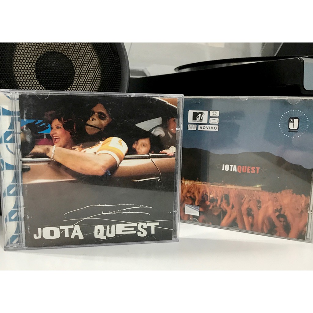 Combo CDs Jota Quest - De Volta ao Planeta + MTV Ao Vivo | Shopee Brasil