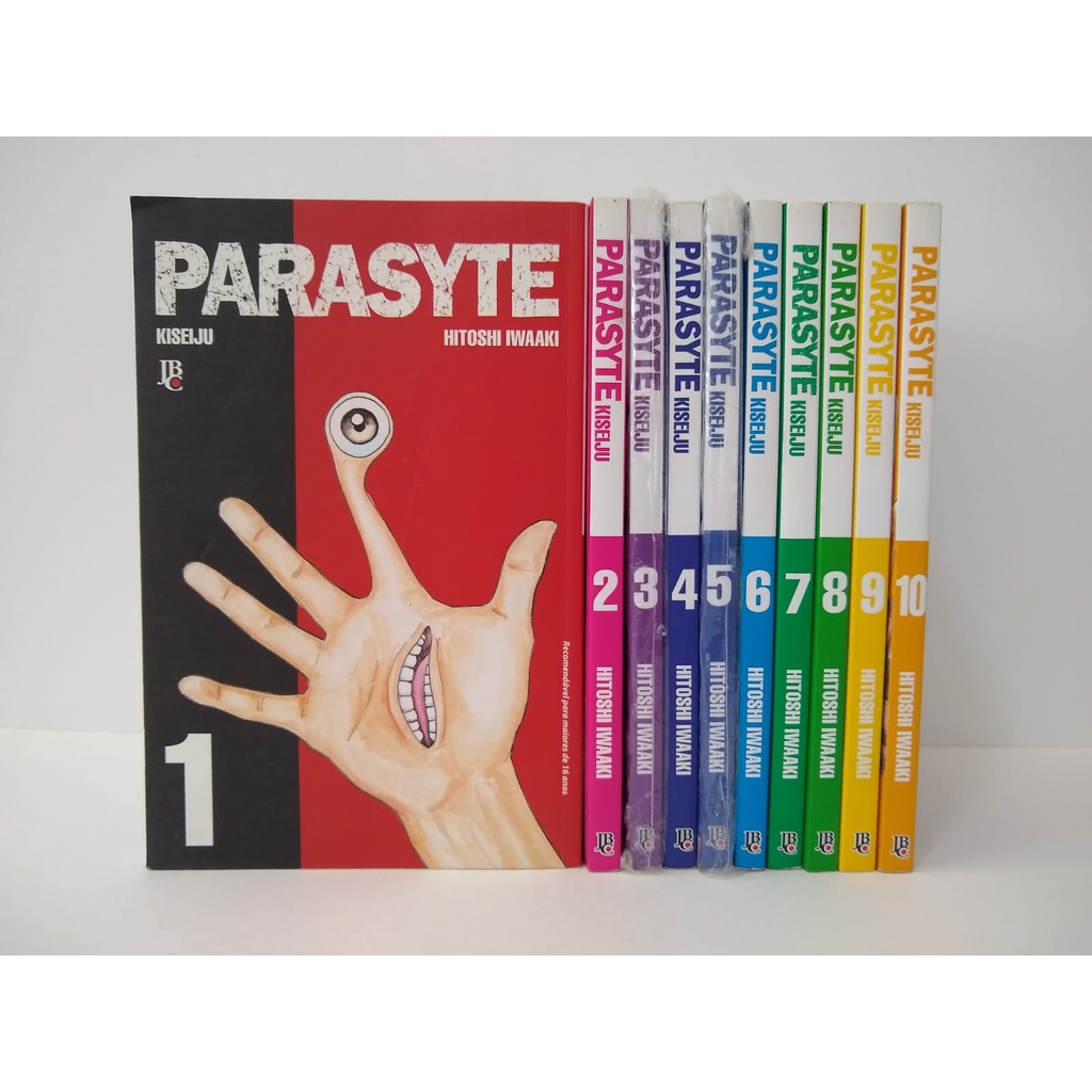 Parasyte Completo 1 ao 10 - Kiseiju Mangá - JBC - Tanko | Shopee Brasil