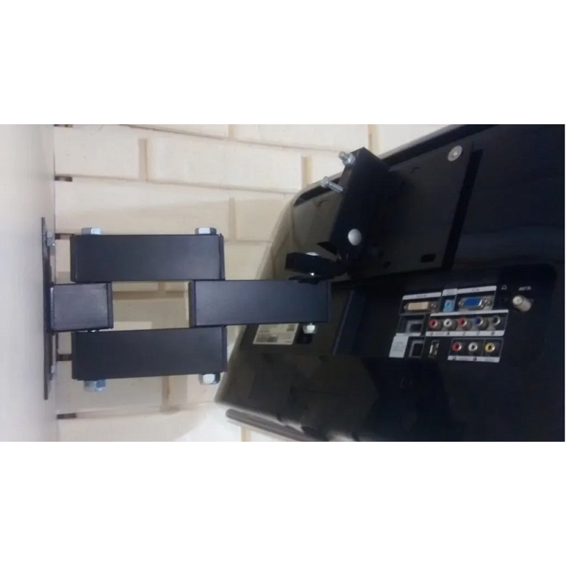 Suporte TV e monitor Articulado 6 movimentos Lcd Led Plasma 15 20 22 27 ...