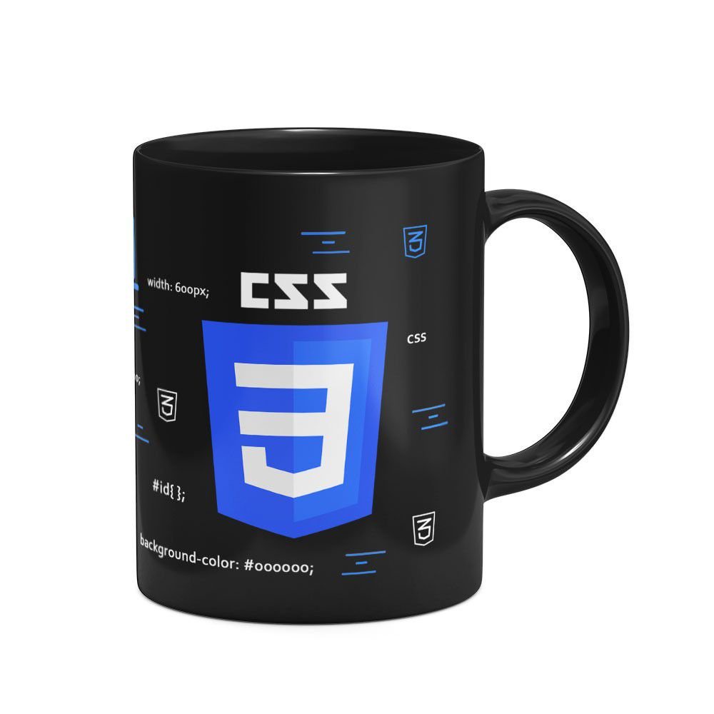 Caneca Dev CSS 3 - Preta | Shopee Brasil