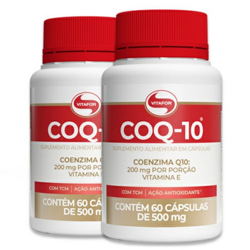 Coenzima Q10 60 Caps Vitafor | Shopee Brasil