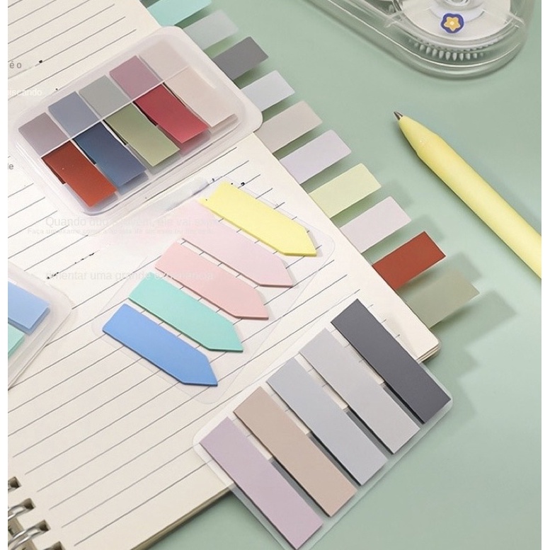 Post It - Bloco Adesivo Marcador De Página, Seta e Retângulo | Shopee ...