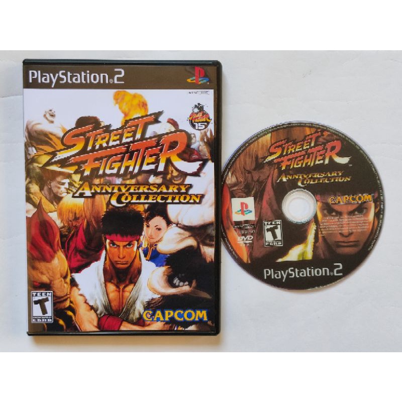 Street Fighter Anniversary Collection (USA) para ps2 | Shopee Brasil