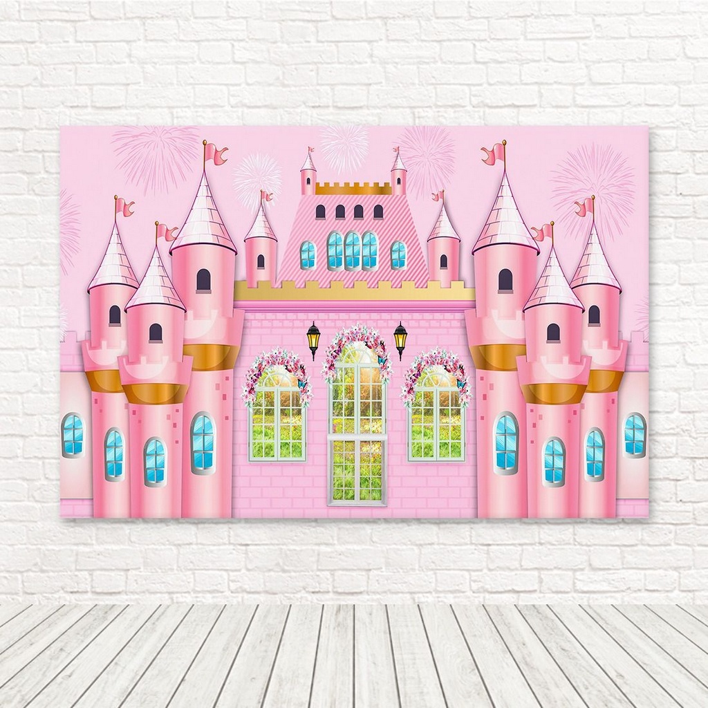 Painel Retangular Sublimado Castelo Realeza FRT-4061 | Shopee Brasil