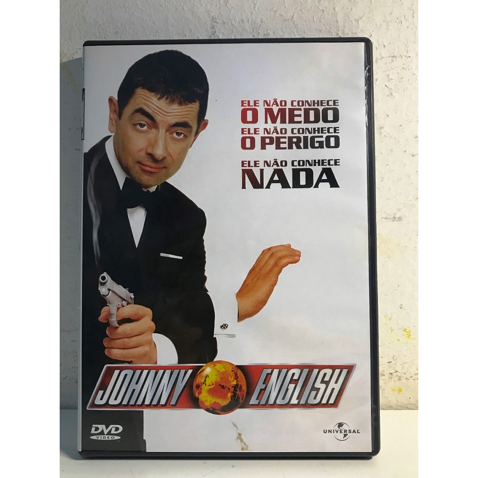 DVD: Jonny English - Rowan Atkinson (Mister Bean) (Original) | Shopee ...