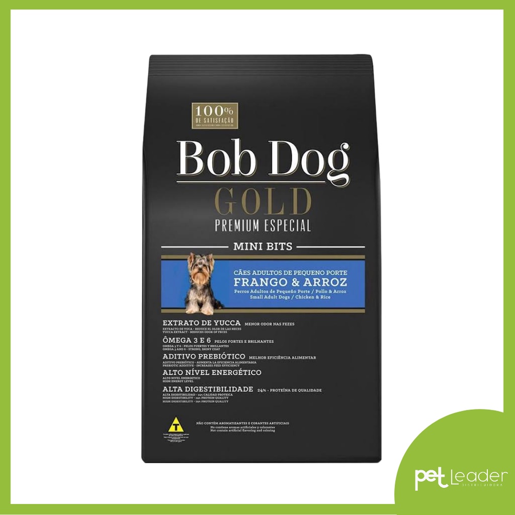 Bob Dog Gold Premium Especial: Frango e Arroz para Cães Adultos de ...