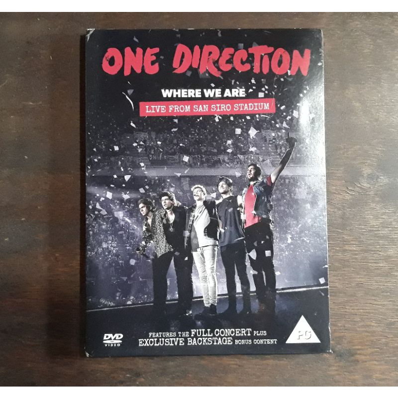 DVD: One Direction - Where We Are - Live From San Siro Stadium ...