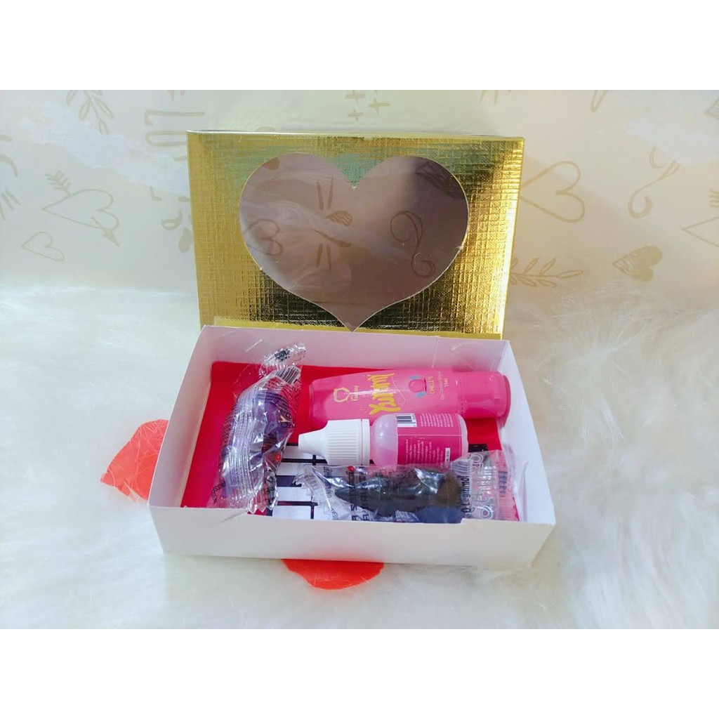 Kit Sex Shop Caixa Cesta Dia Dos Namorados 5 Itens Shopee Brasil