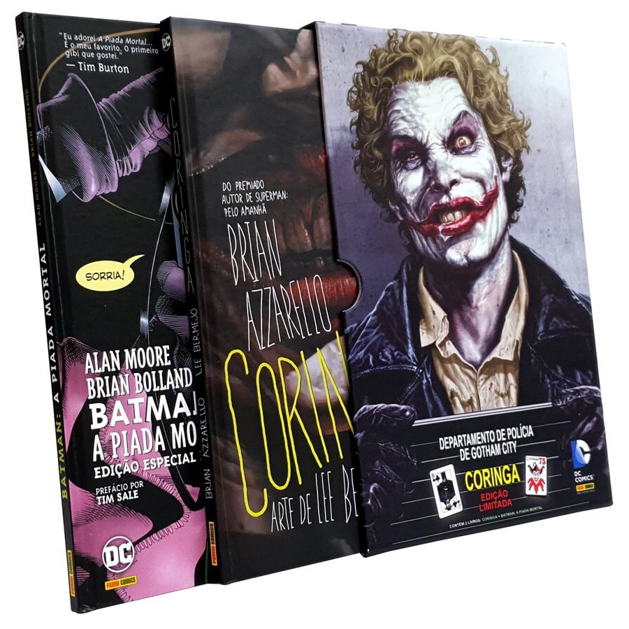 Box Piada Mortal e Coringa - Capa Dura | Shopee Brasil