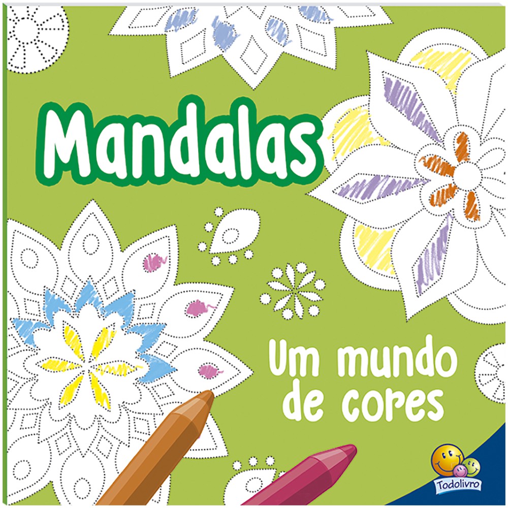 Livro Mandalas - Um mundo de Cores - Antiestresse - Todolivro | Shopee ...