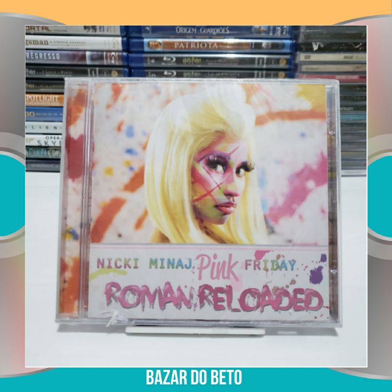 CD Nicki Minaj - Pink Friday Roman Reloaded - ( Lacrado)(LEIA A ...
