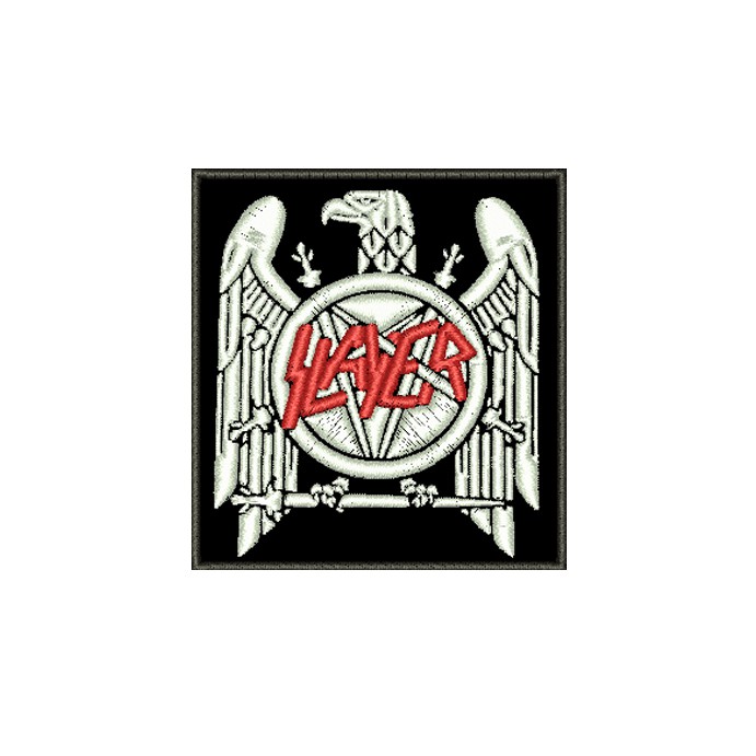 Patch Bordado Banda Slayer Eagle | Shopee Brasil