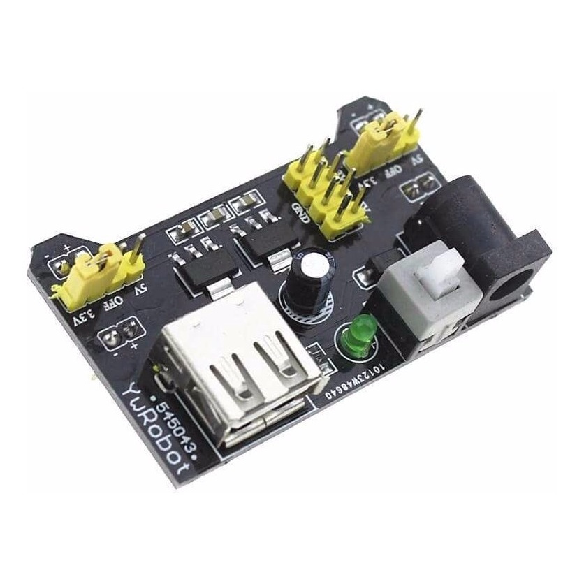 Modulo Fonte De Alimentacao 3.3v 5v Protoboard P/ Arduino | Shopee Brasil