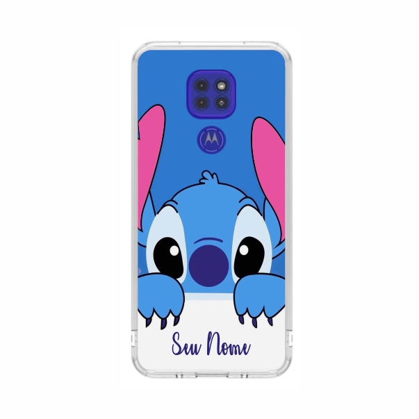 Capa de Celular Capinha Para Moto E7 Plus Personalizada - Stitch Nome 3 ... Capa de Celular Capinha Para Moto E7 Plus Personalizada - Stitch Nome 3 ...