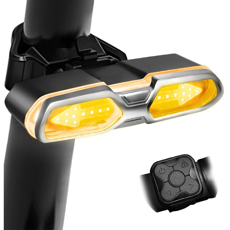 Smart Bike Light Rear Front USB Rechargeable Bicycle Lamp Flashlight ...