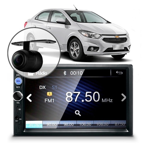 Central Multimidia Onix Spin Cobalt Prisma Camera Espelhamen | Shopee Brasil