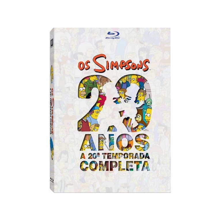 Os Simpsons 20 Anos Box Dvd - 20ª Temporada Completa - Novo Lacrado ...