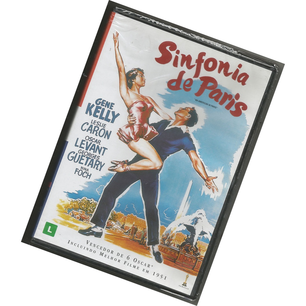 Sinfonia De Paris Com Gene Kelly Dvd Lacrado | Shopee Brasil