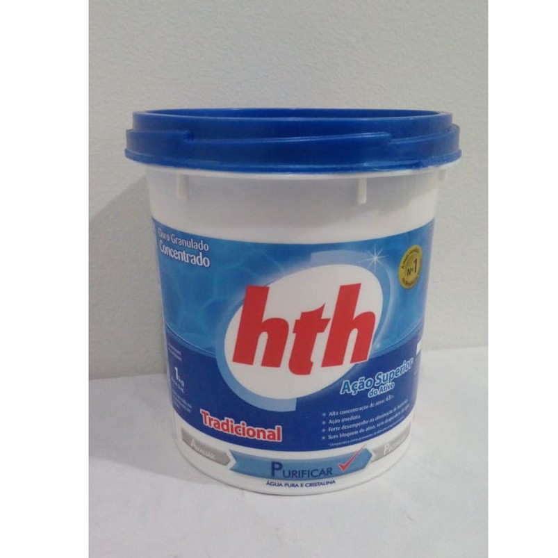 Cloro Tradicional HTH - 1 Kg | Shopee Brasil