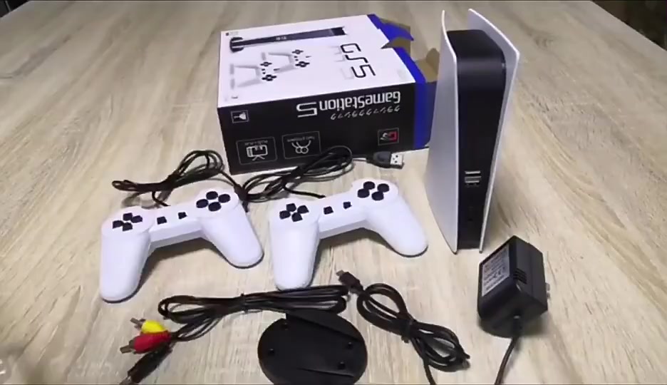 (Entrega hoje) Mini GS5 Retro TV Videogame Console Player Para Nes 8 Bit Jogos Com 200 ...