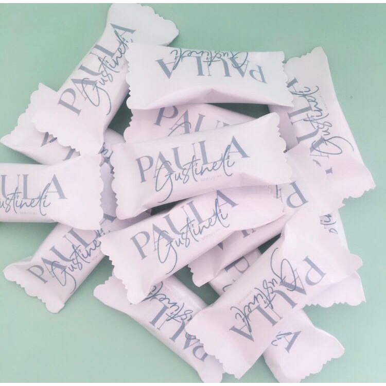 100 Balas Personalizadas com sua logo | Shopee Brasil