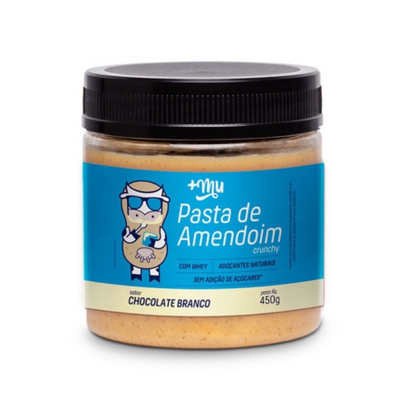 Mais Mu Pasta De Amendoim Com Whey 450g | Shopee Brasil