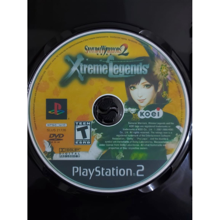 Samurai Warriors 2 Xtreme Legends ps2 | Shopee Brasil