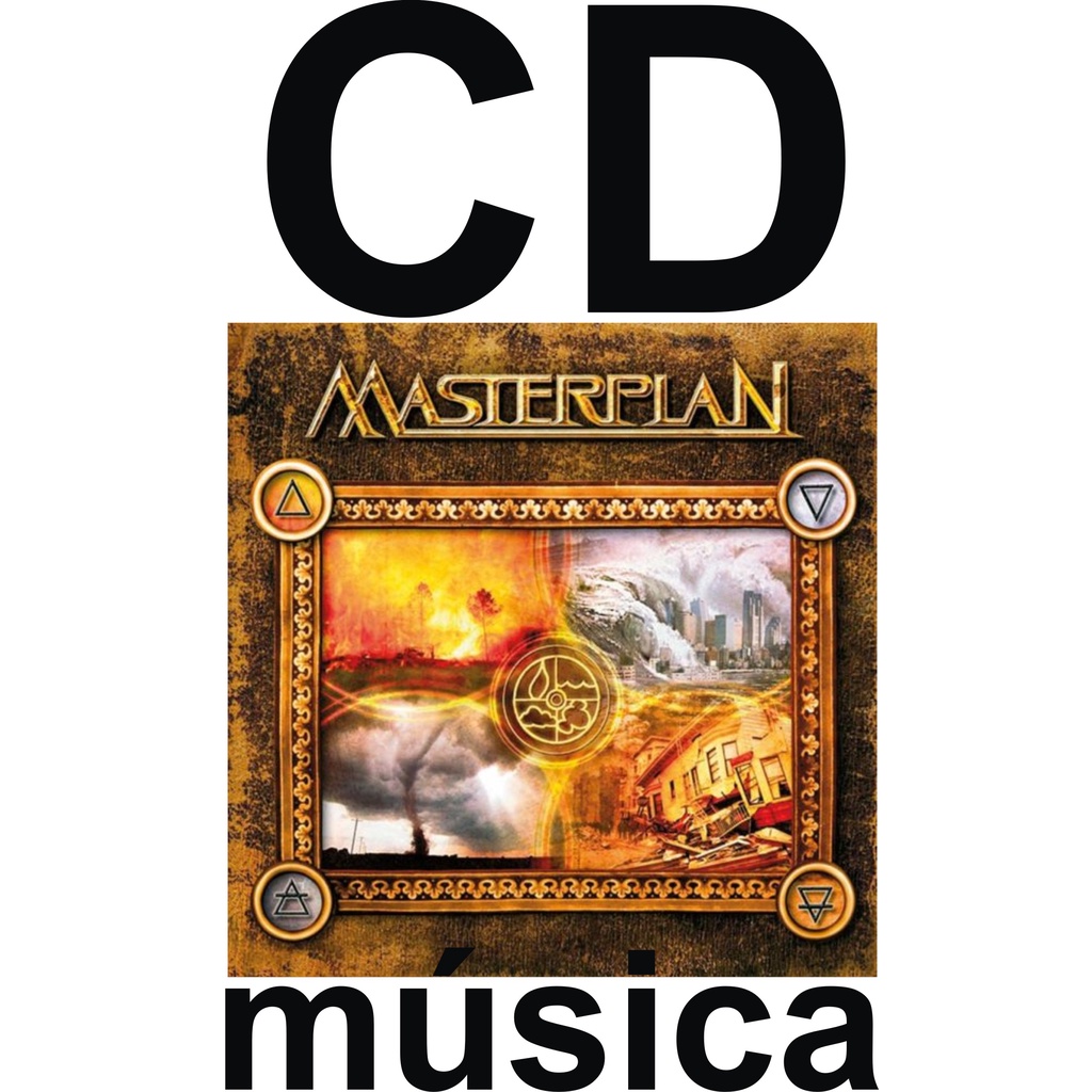 Masterplan - Cd Duplo Masterplan 2003 Nacional Speed Metal Heavy Metal Rock Música | Shopee Brasil