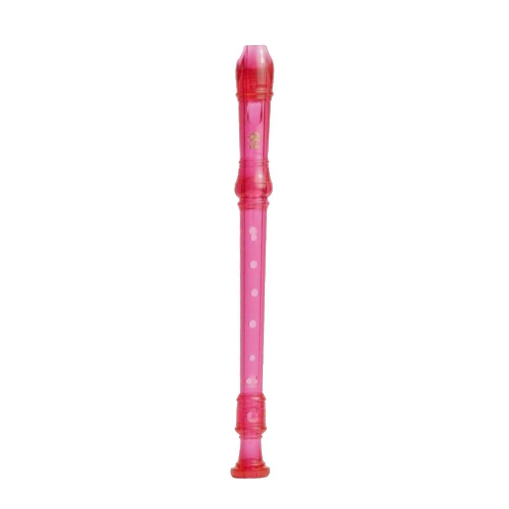 Flauta Doce Rosa Germânica Concert Escolar | Shopee Brasil