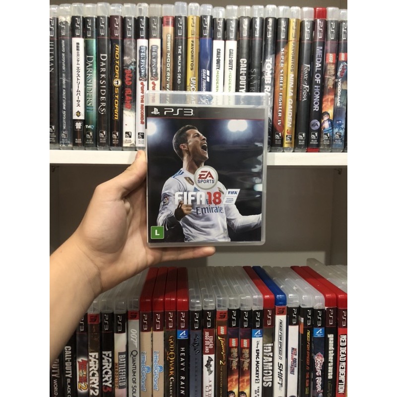 Fifa 18 - Ps3 Playstation 3 Jogo de Futebol Disco Midia Fisica Original | Shopee Brasil